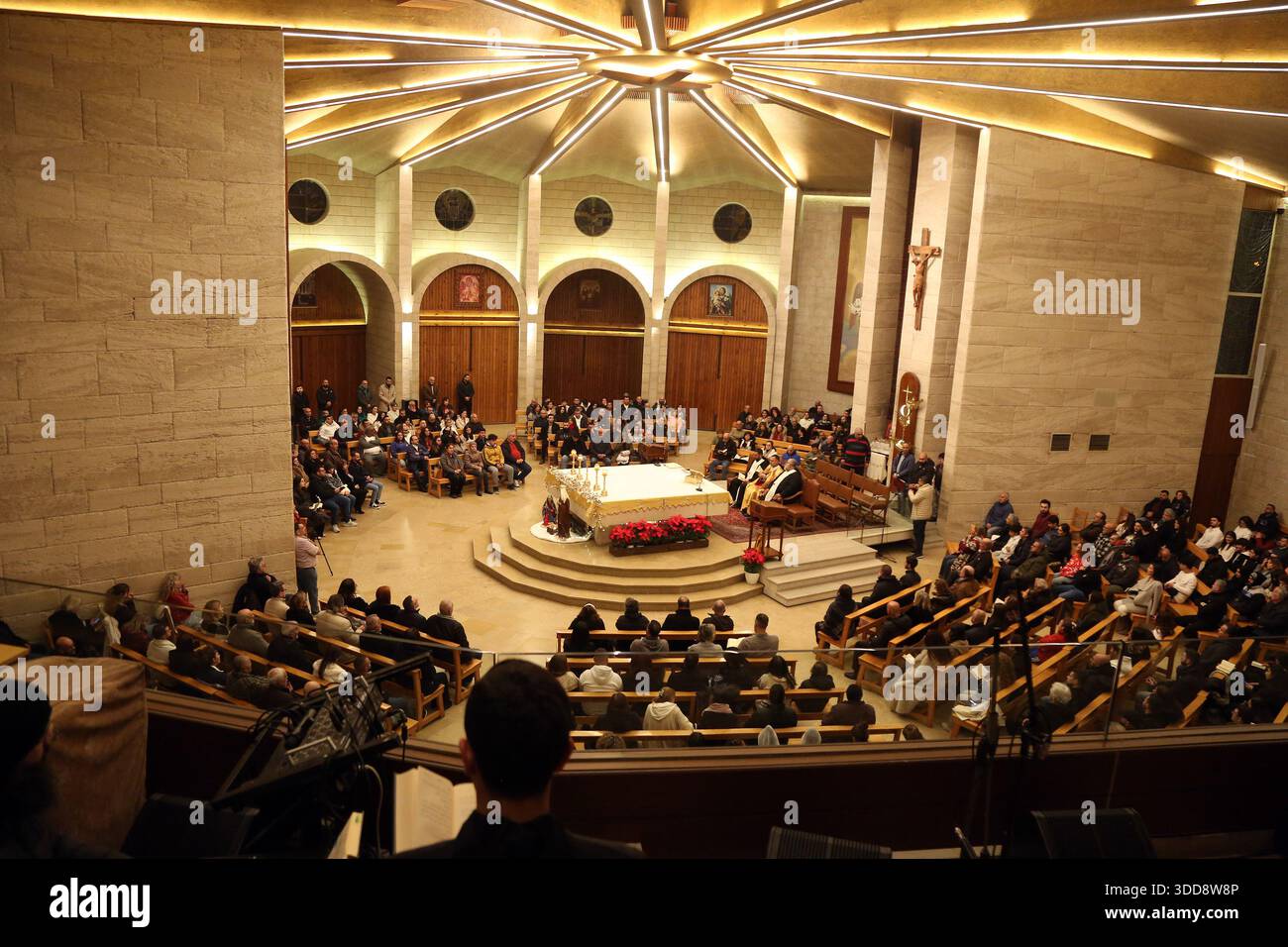**NO LIBRI** Lebanon , Beirut, 2025/12/24 Mass celebrated on Christmas ...