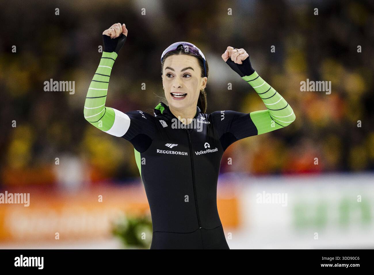 HEERENVEEN - Femke Kok after the women's 1500m on the fourth day of the ...