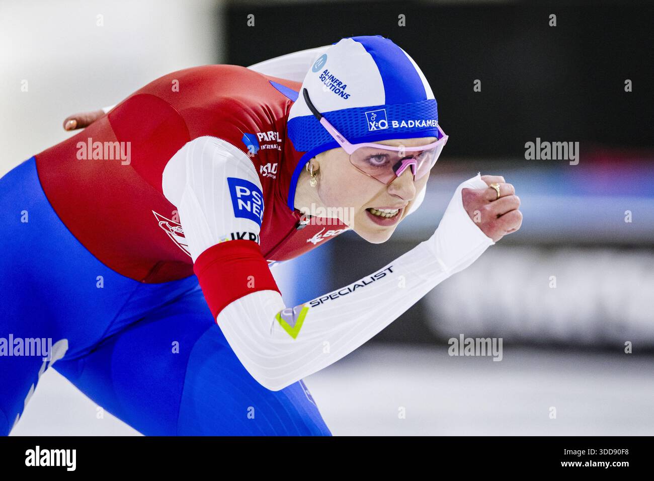 HEERENVEEN - Joy Beune in action during the women's 1500m on the fourth ...
