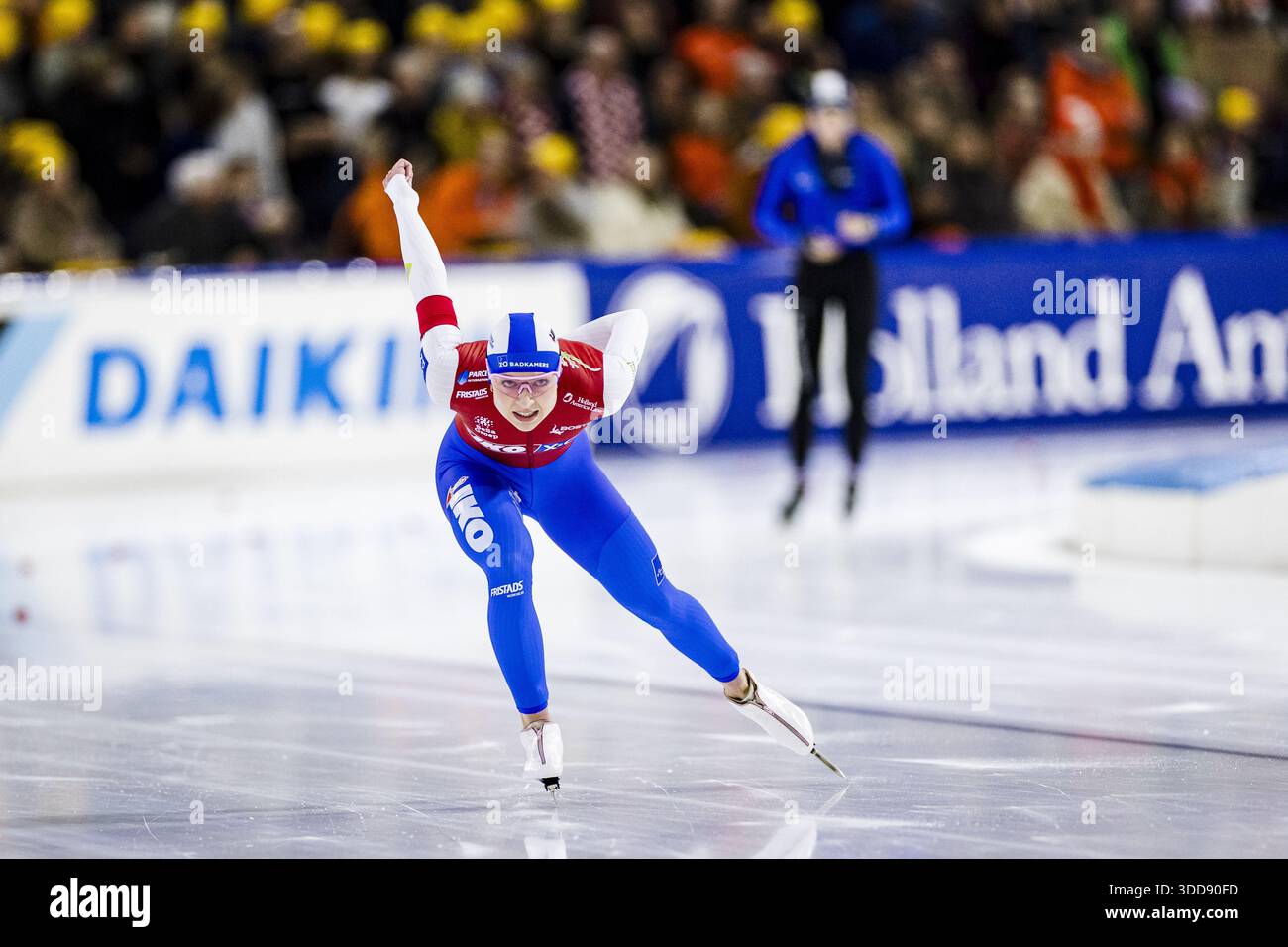 HEERENVEEN - Joy Beune in action during the women's 1500m on the fourth ...