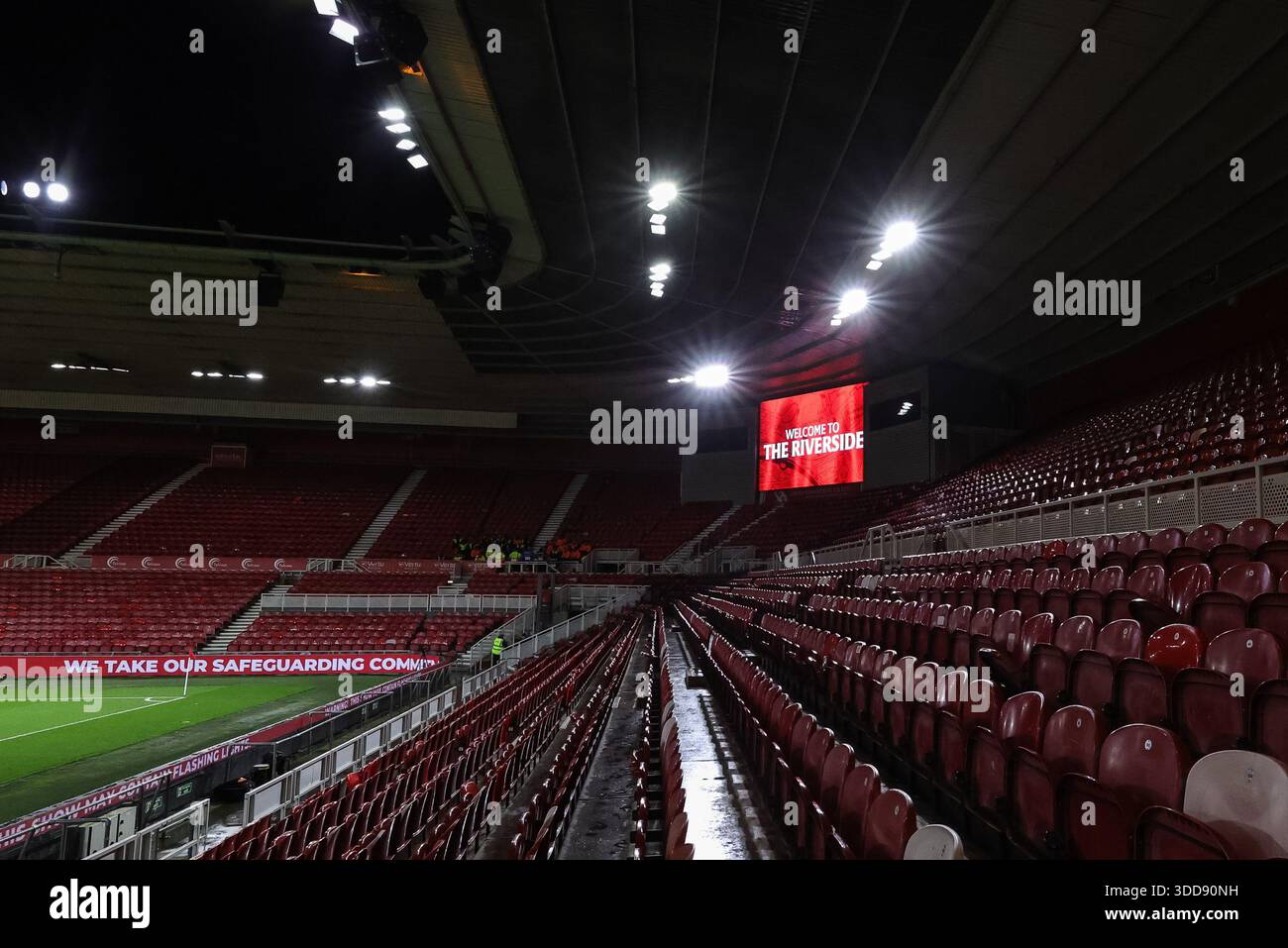 A general view of the The Riverside Stadium during the Sky Bet ...