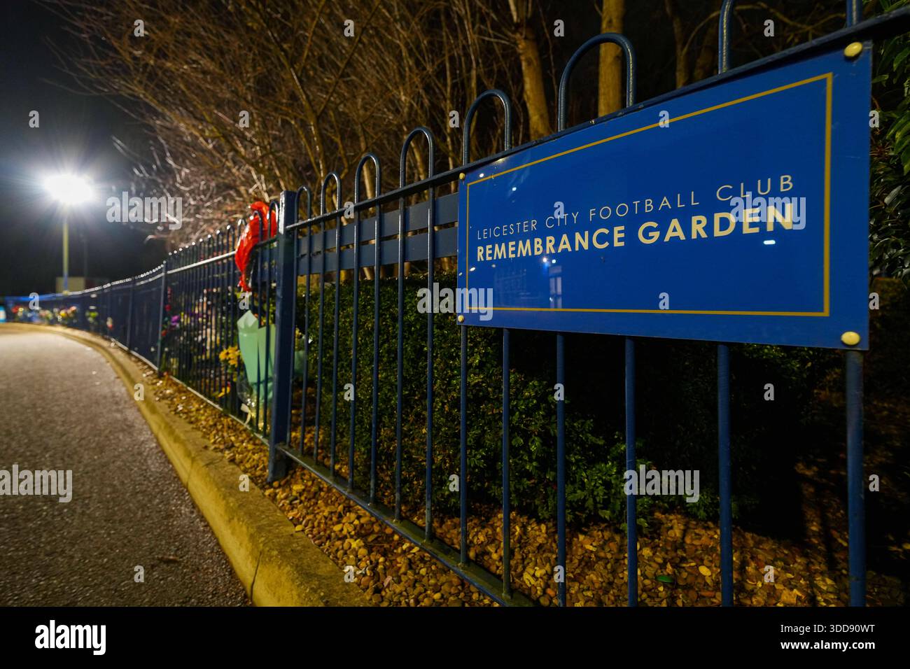 Remembrance Garden at Leicester City during the Sky Bet Championship ...