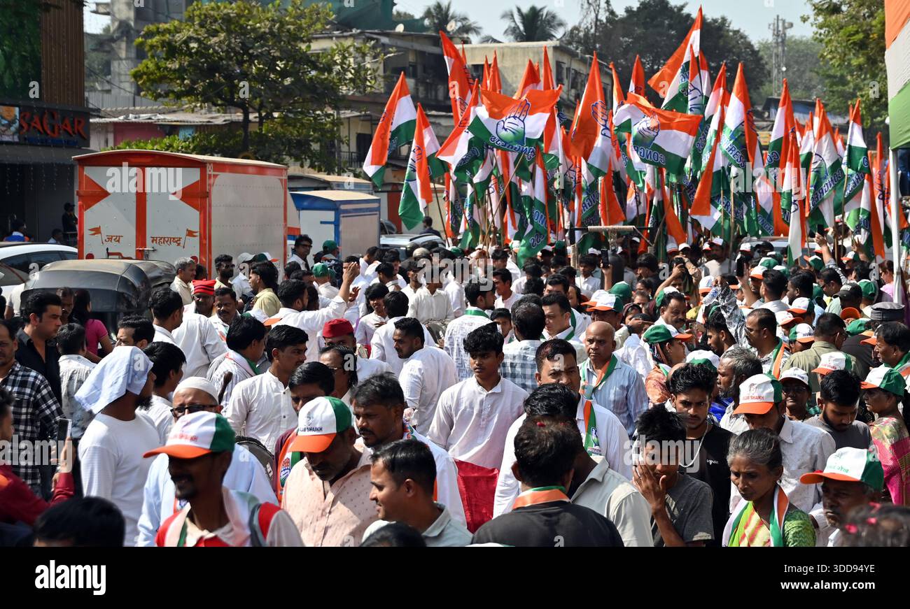 MUMBAI, INDIA - DECEMBER 29: BJP candidate Tajsasvee Abhishekh ...