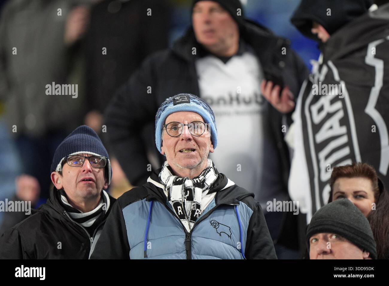 Derby fans in the stands before the Sky Bet Championship match at the ...