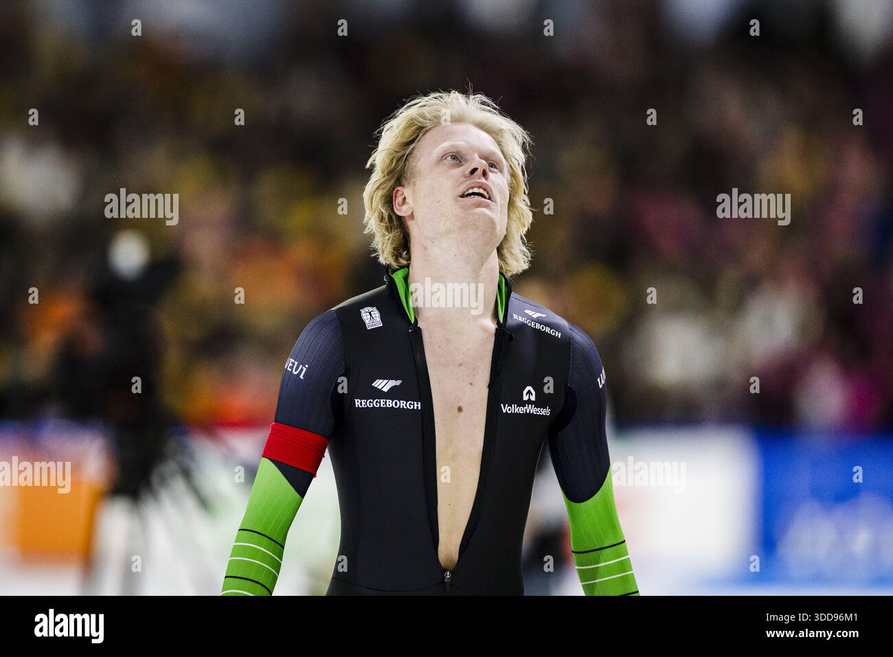 HEERENVEEN - Tim Prins after the men's 1000m on the fourth day of the ...