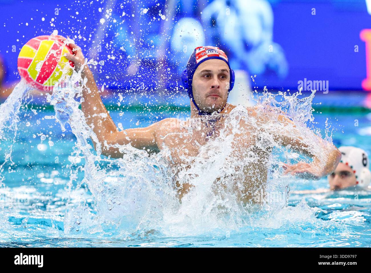 Loren Fatovic of Croatia during the Waterpolo Cup Rotterdam 2025 match ...