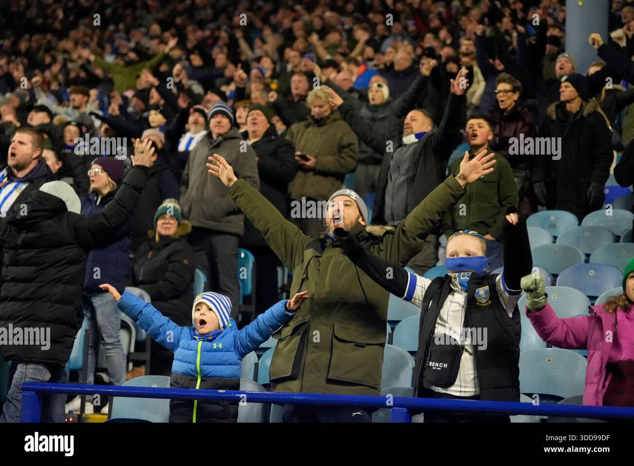 Sheffield Wednesday fans before the Sky Bet Championship match at ...