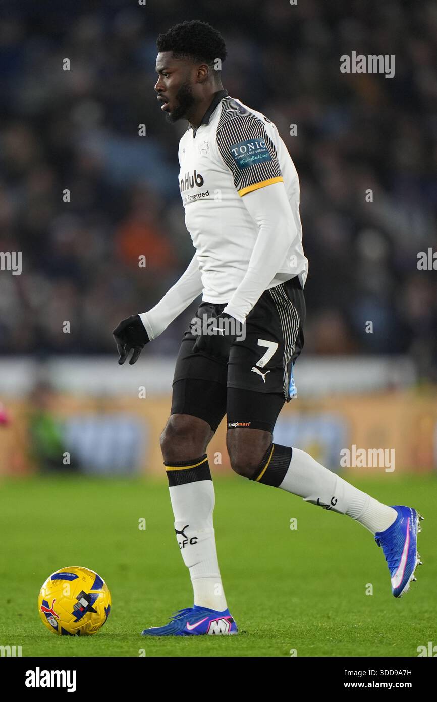 Derby County's Patrick Agyemang during the Sky Bet Championship match ...