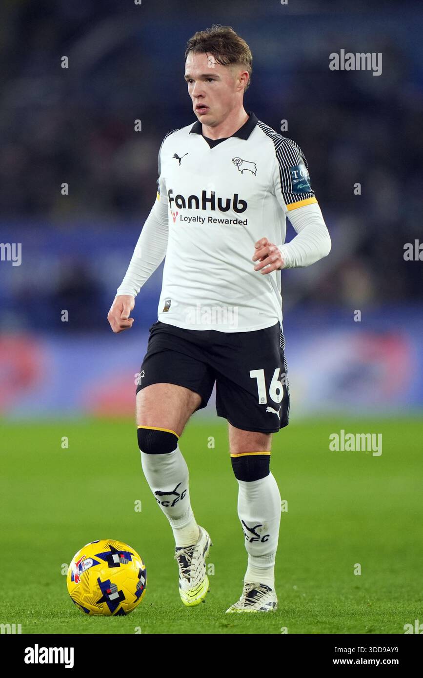 Derby County's Liam Thompson during the Sky Bet Championship match at ...