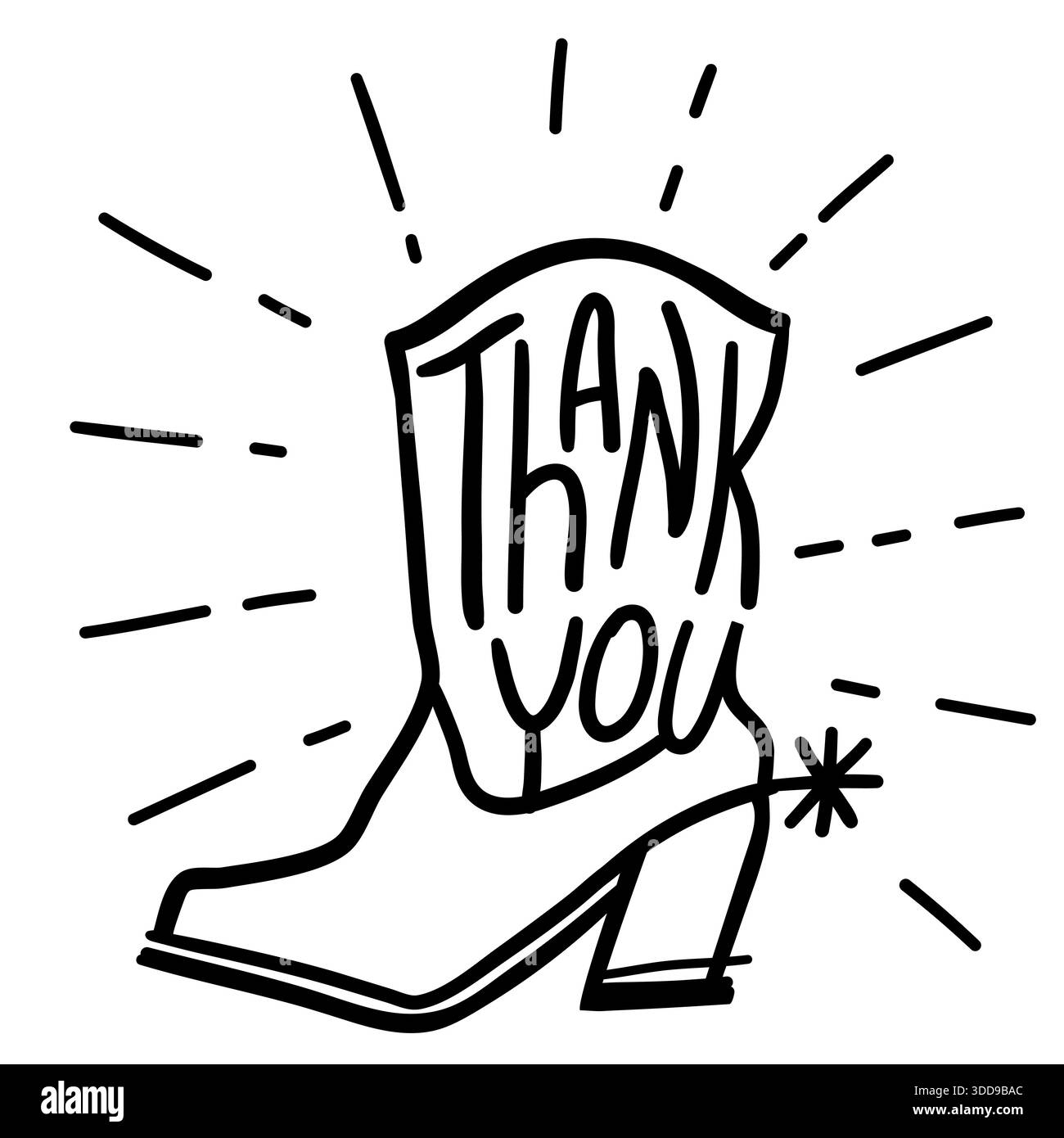 Cowboy greeting card Cut Out Stock Images & Pictures - Alamy