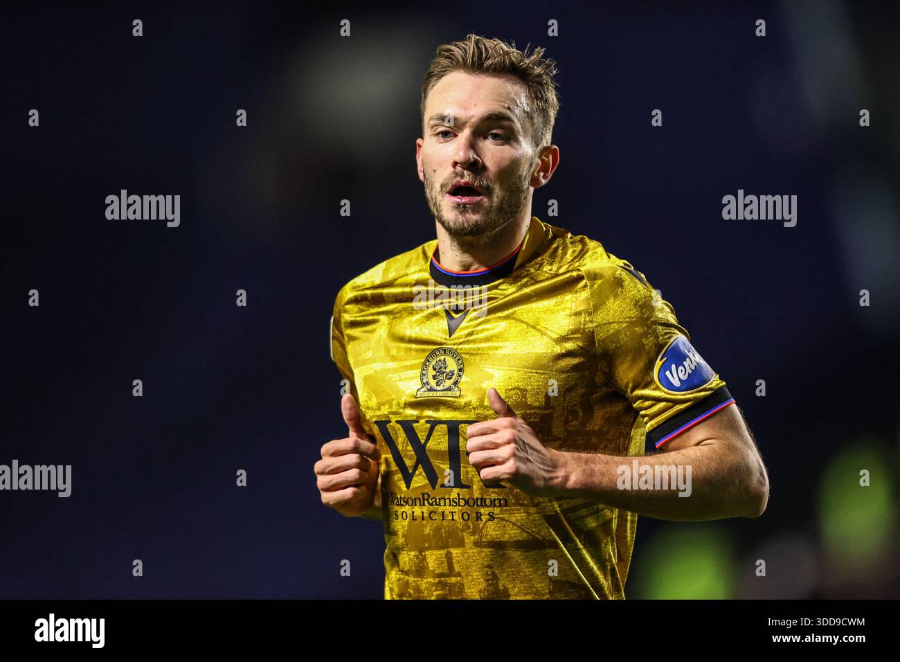 Ryan Hedges of Blackburn Rovers during the Sky Bet Championship match ...