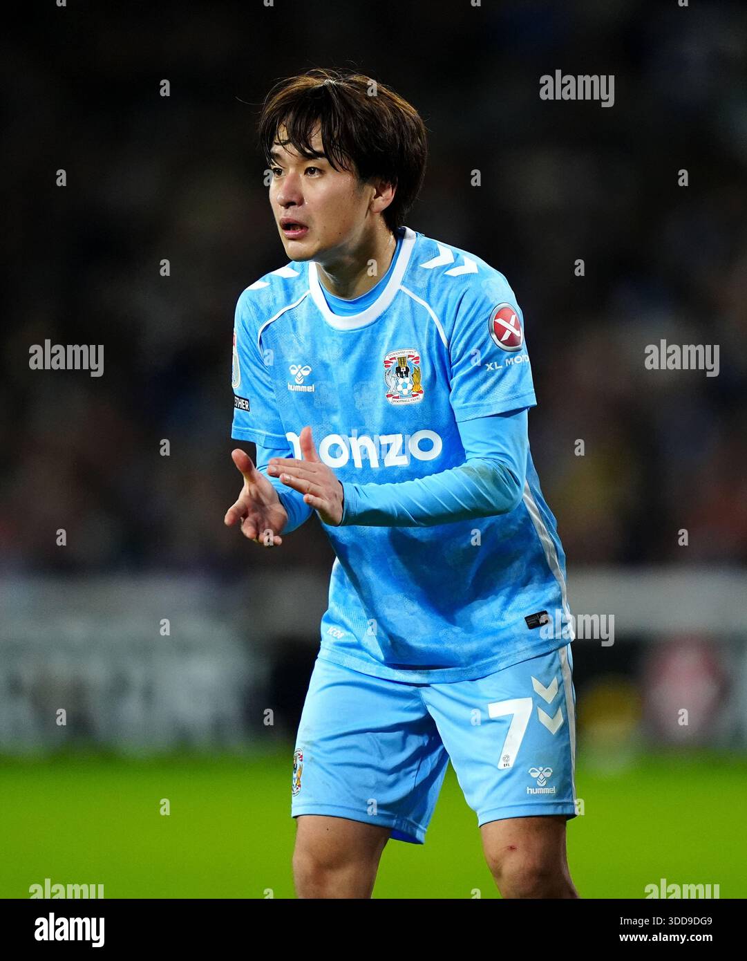 Coventry City's Tatsuhiro Sakamoto during the Sky Bet Championship ...