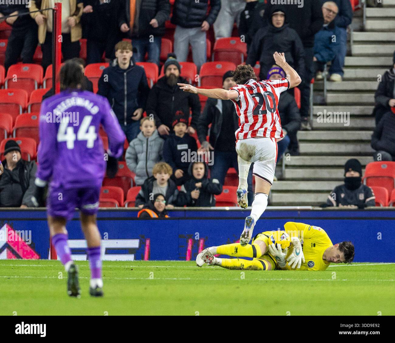 29th December 2025; Bet365 Stadium, Stoke, Staffordshire, England; EFL ...