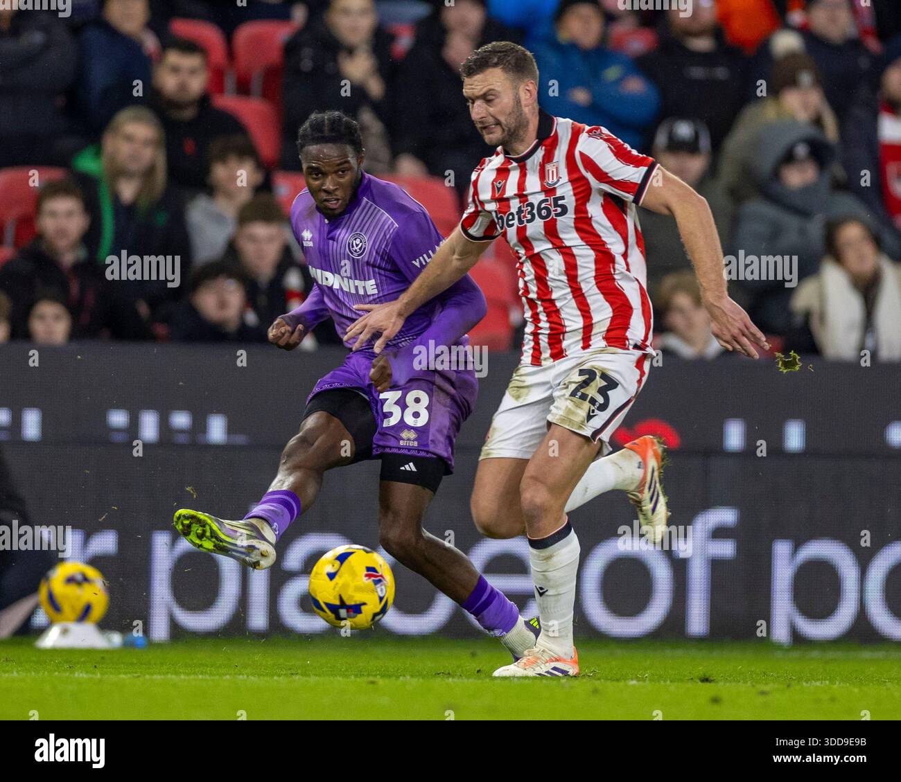29th December 2025; Bet365 Stadium, Stoke, Staffordshire, England; EFL ...