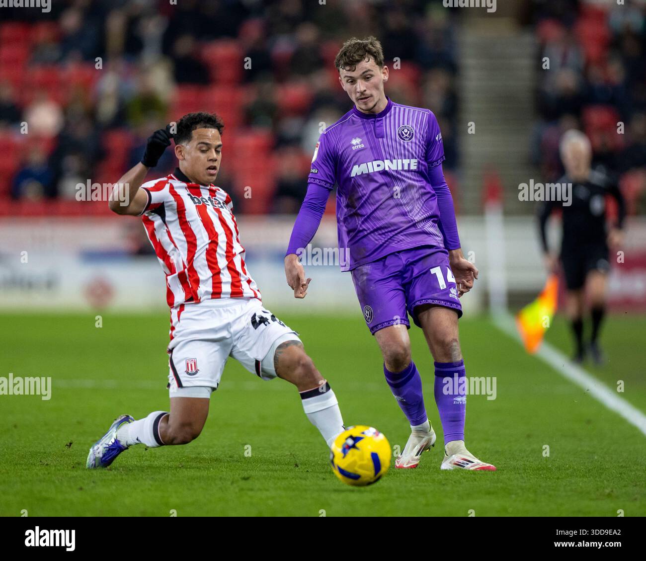 29th December 2025; Bet365 Stadium, Stoke, Staffordshire, England; EFL ...