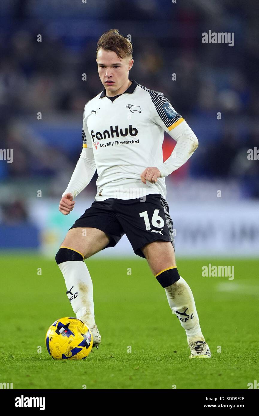 Derby County's Liam Thompson during the Sky Bet Championship match at ...