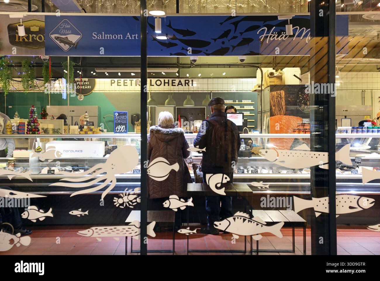 Vibrant, renovated market hall Balti Jaama Turg, in the trendy ...