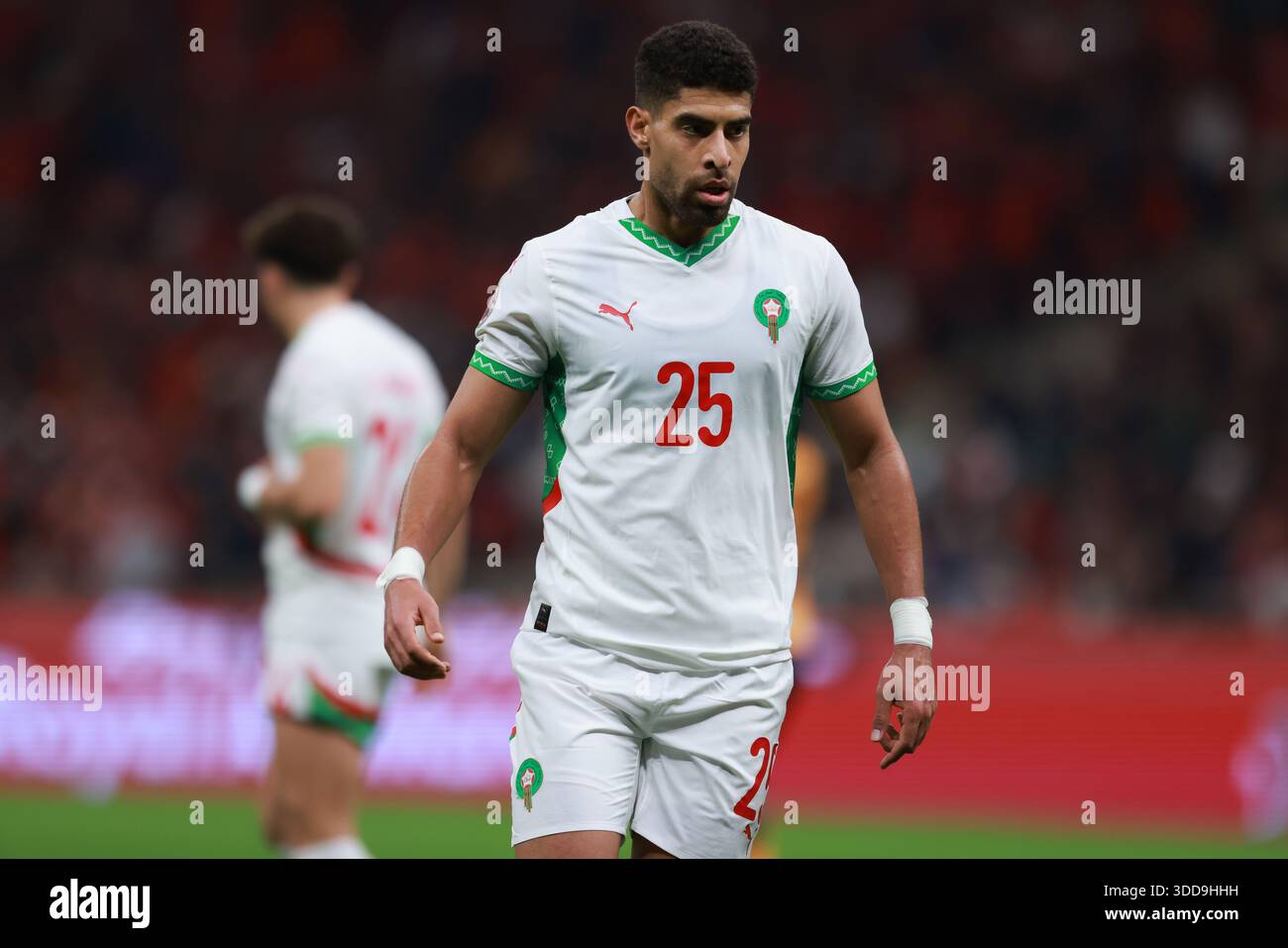 Morocco, Rabat 29 December 2025 - Adam Masina of Morocco National team ...