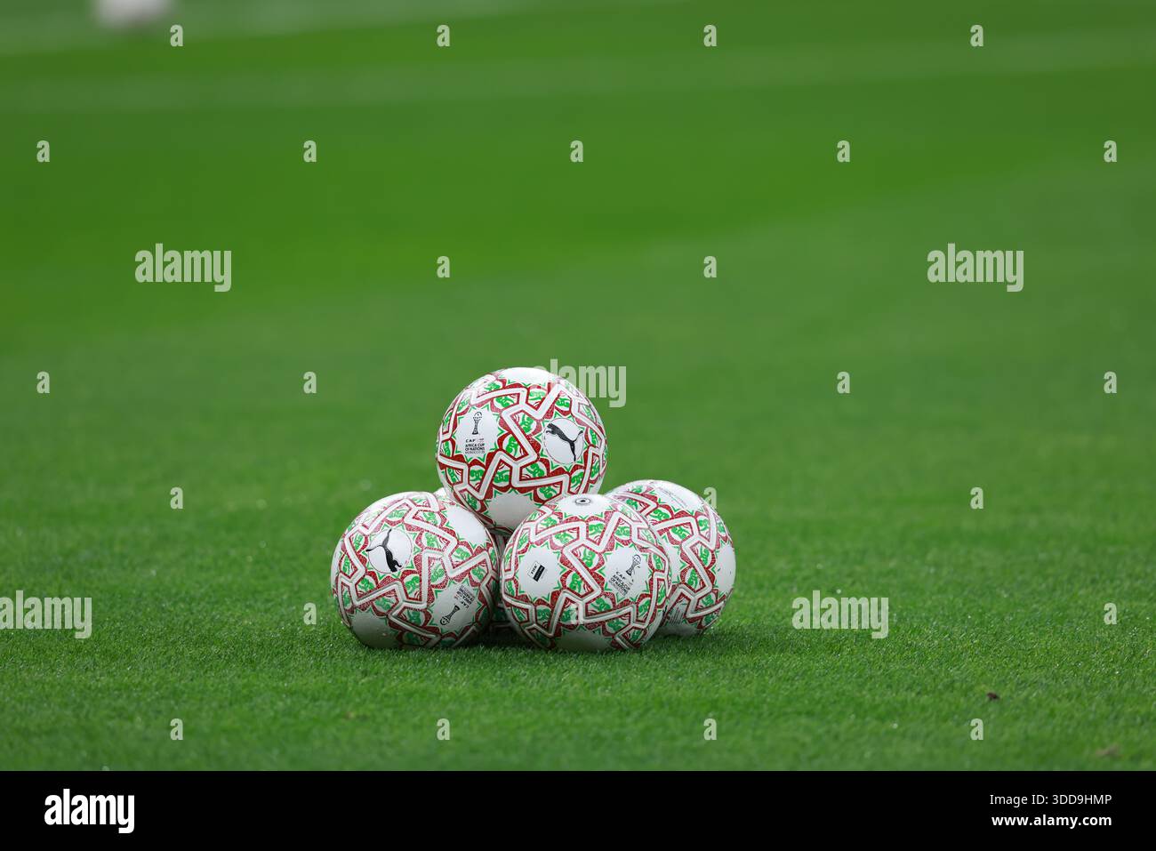 Morocco, Rabat 29 December 2025 - official Puma ball during the match ...
