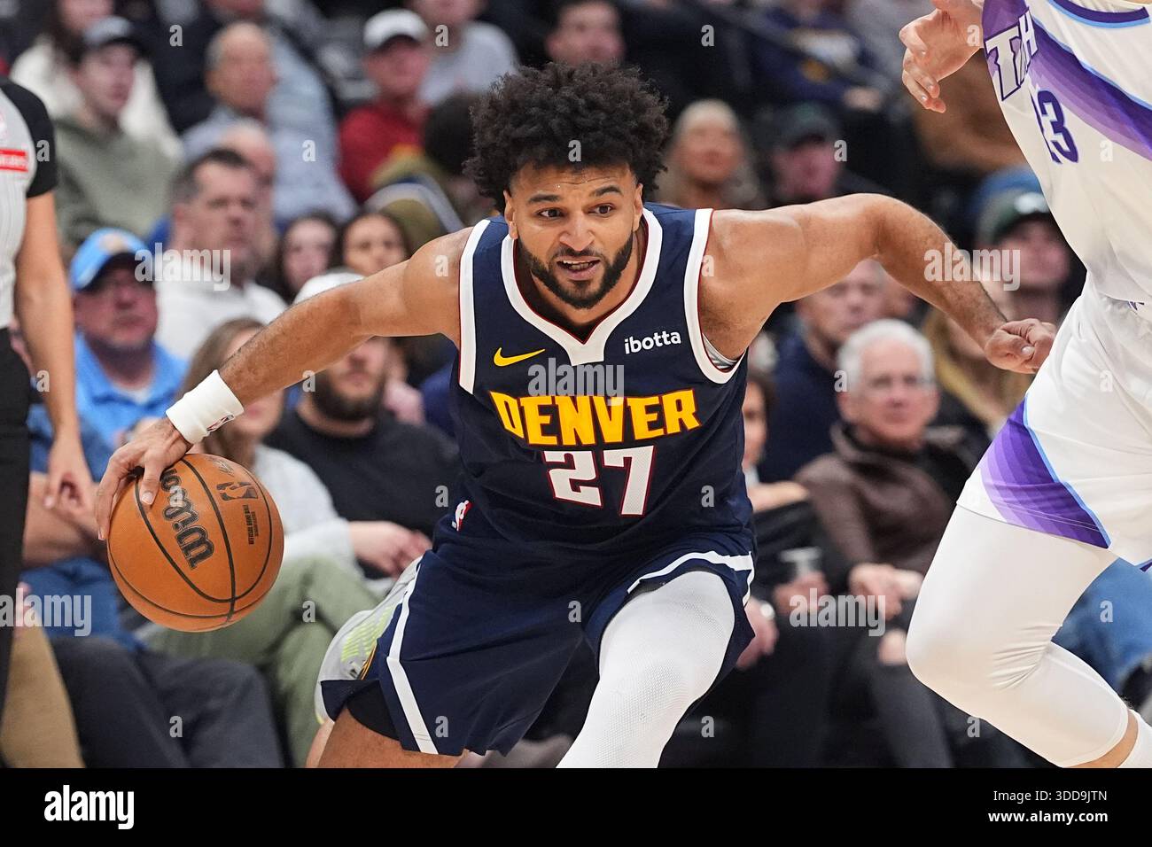 Denver Nuggets guard Jamal Murray (27) in the first half of an NBA ...