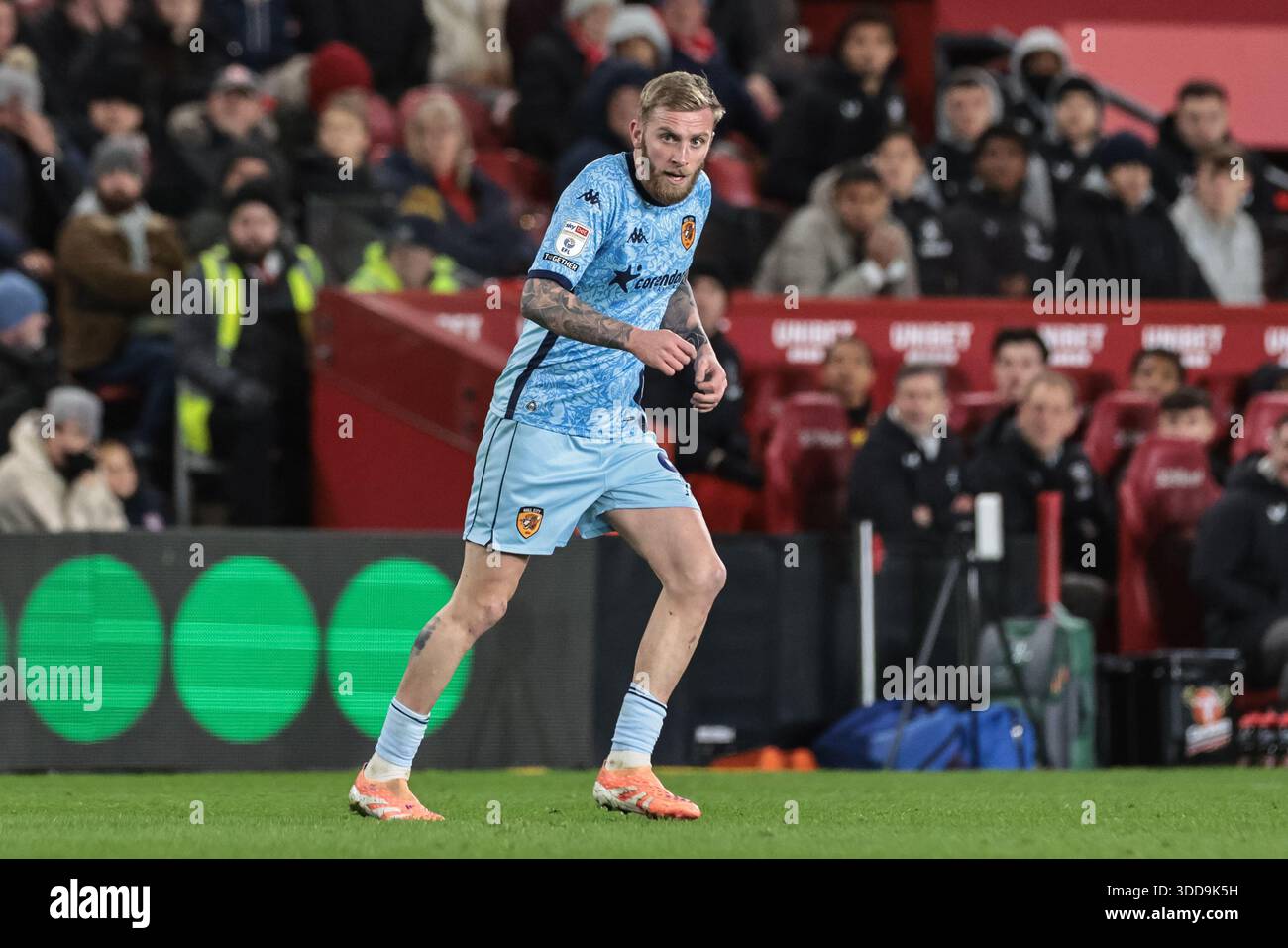 Oliver McBurnie of Hull City during the Sky Bet Championship match ...