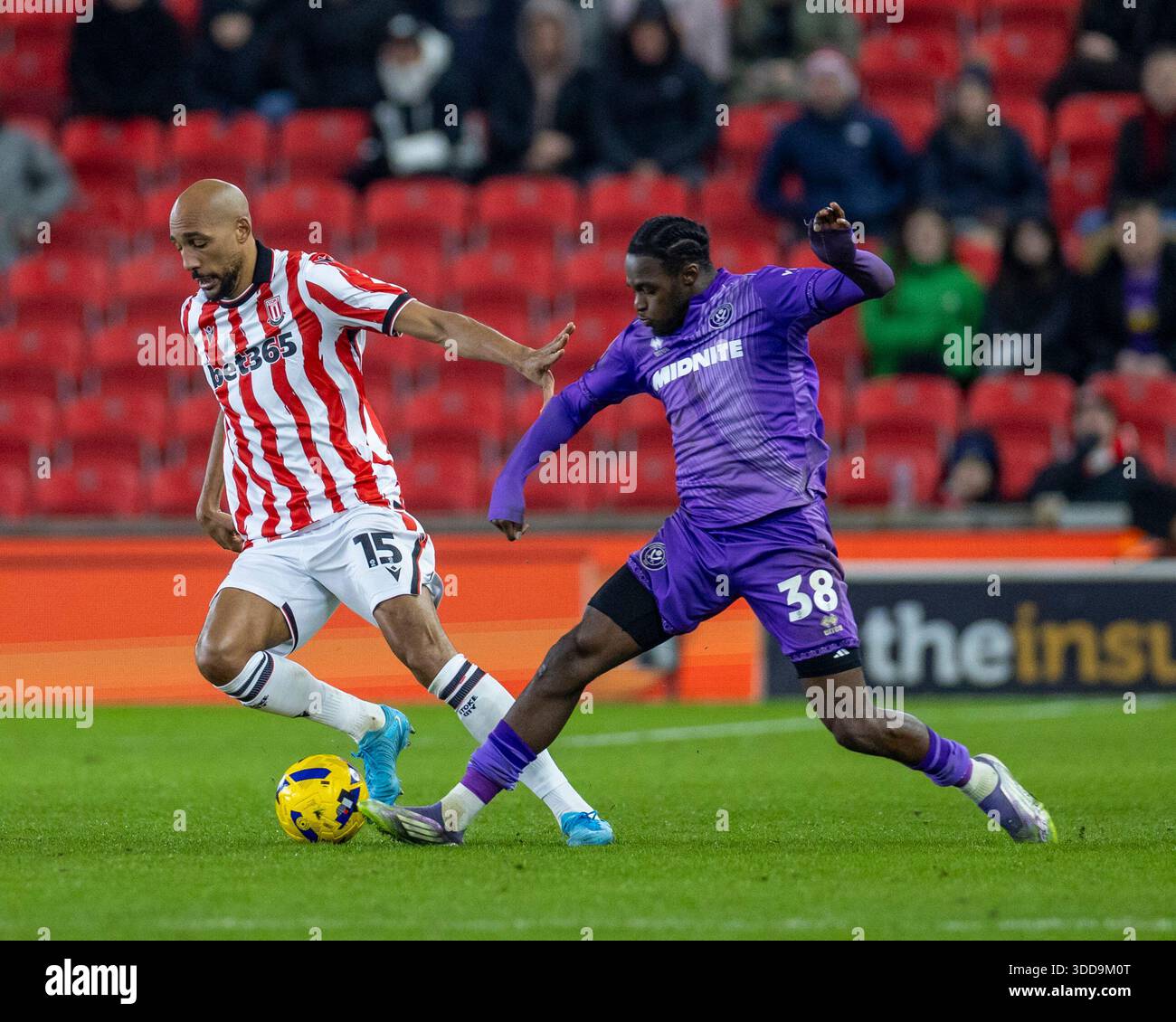 29th December 2025; Bet365 Stadium, Stoke, Staffordshire, England; EFL ...