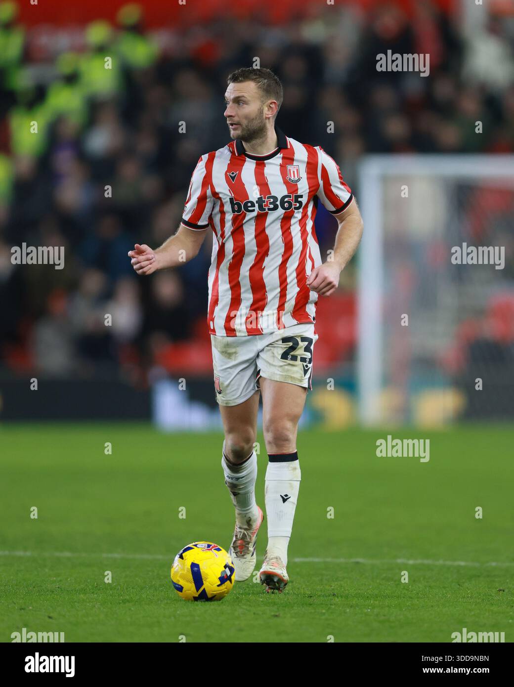 Stoke City's Ben Gibson during the Sky Bet Championship match at the ...