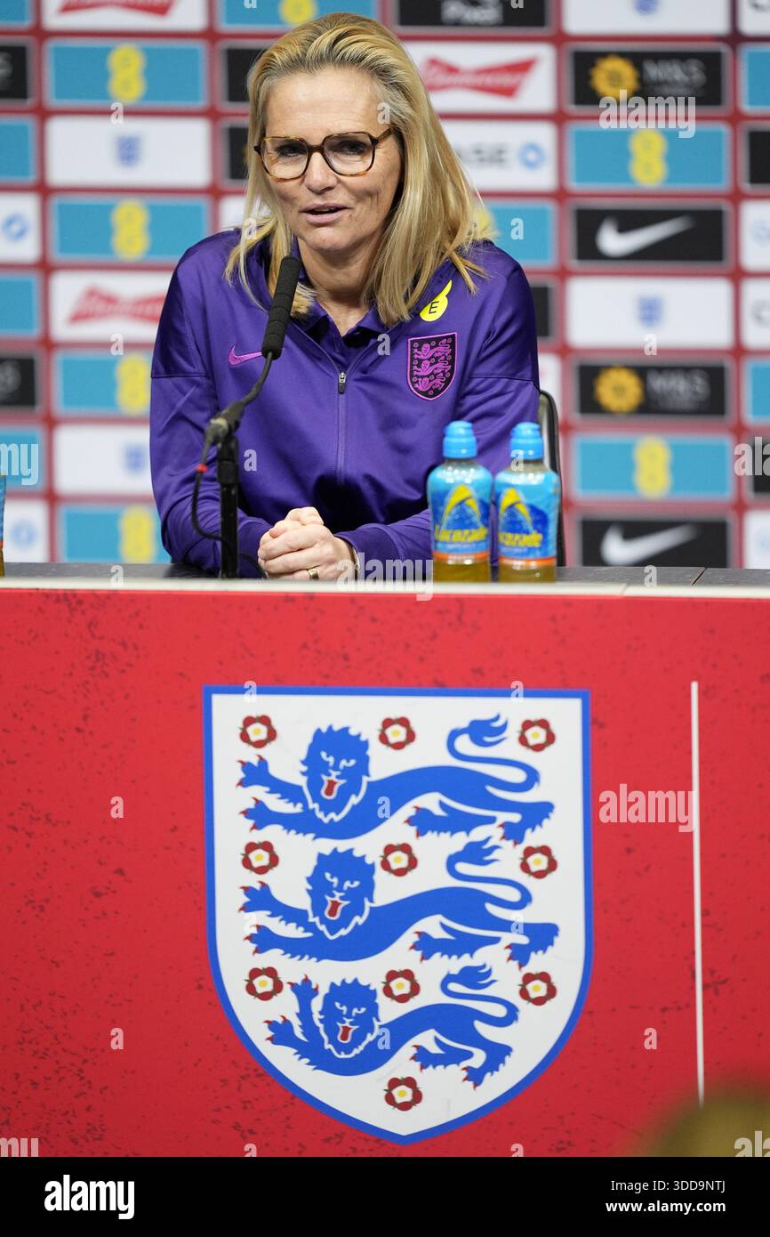 File photo dated 18/11/25 of England manager Sarina Wiegman who has ...