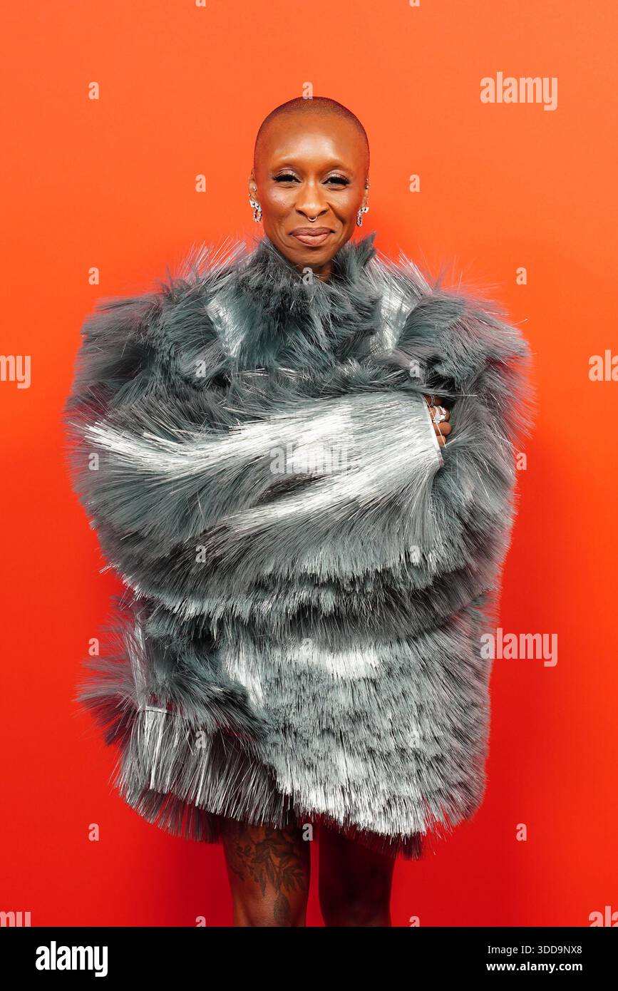 File photo dated 18/11/25 of Cynthia Erivo who has been made an MBE ...