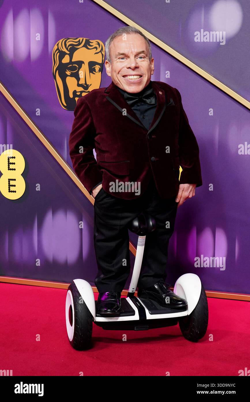 File photo dated 16/02/25 of Warwick Davis Warwick Davis who has been ...