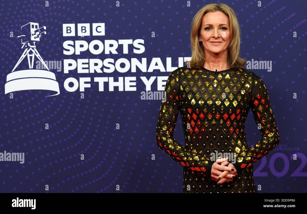File photo dated 18/12/25 of Gabby Logan who has been made an OBE ...
