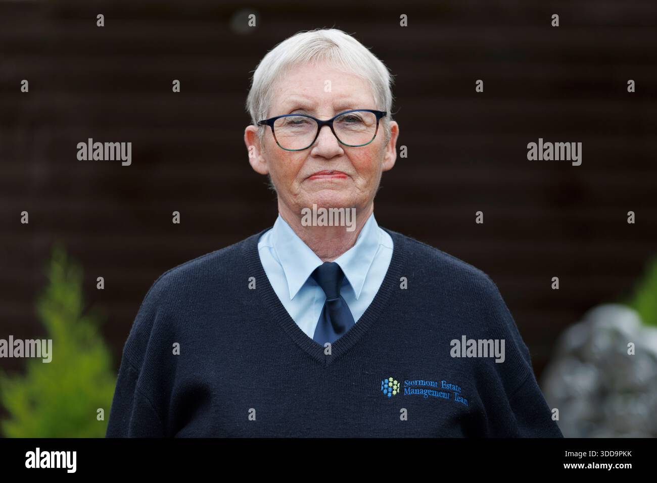 Elizabeth Hamilton, security guard at Stormont Castle, who has been ...