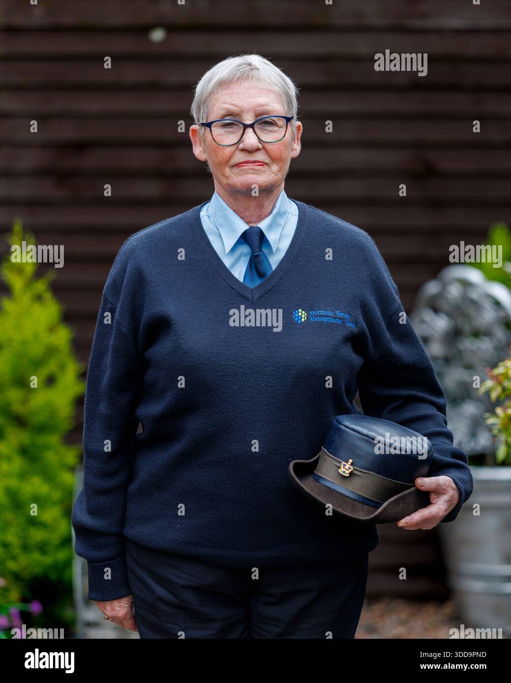 Elizabeth Hamilton, security guard at Stormont Castle, who has been ...