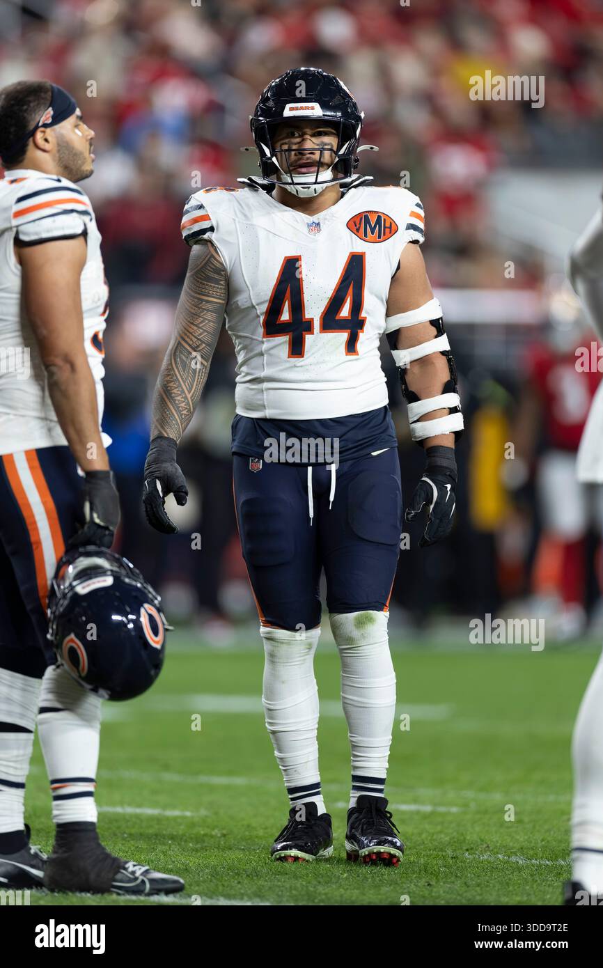 December 28, 2025; Santa Clara, California, USA; Chicago Bears ...