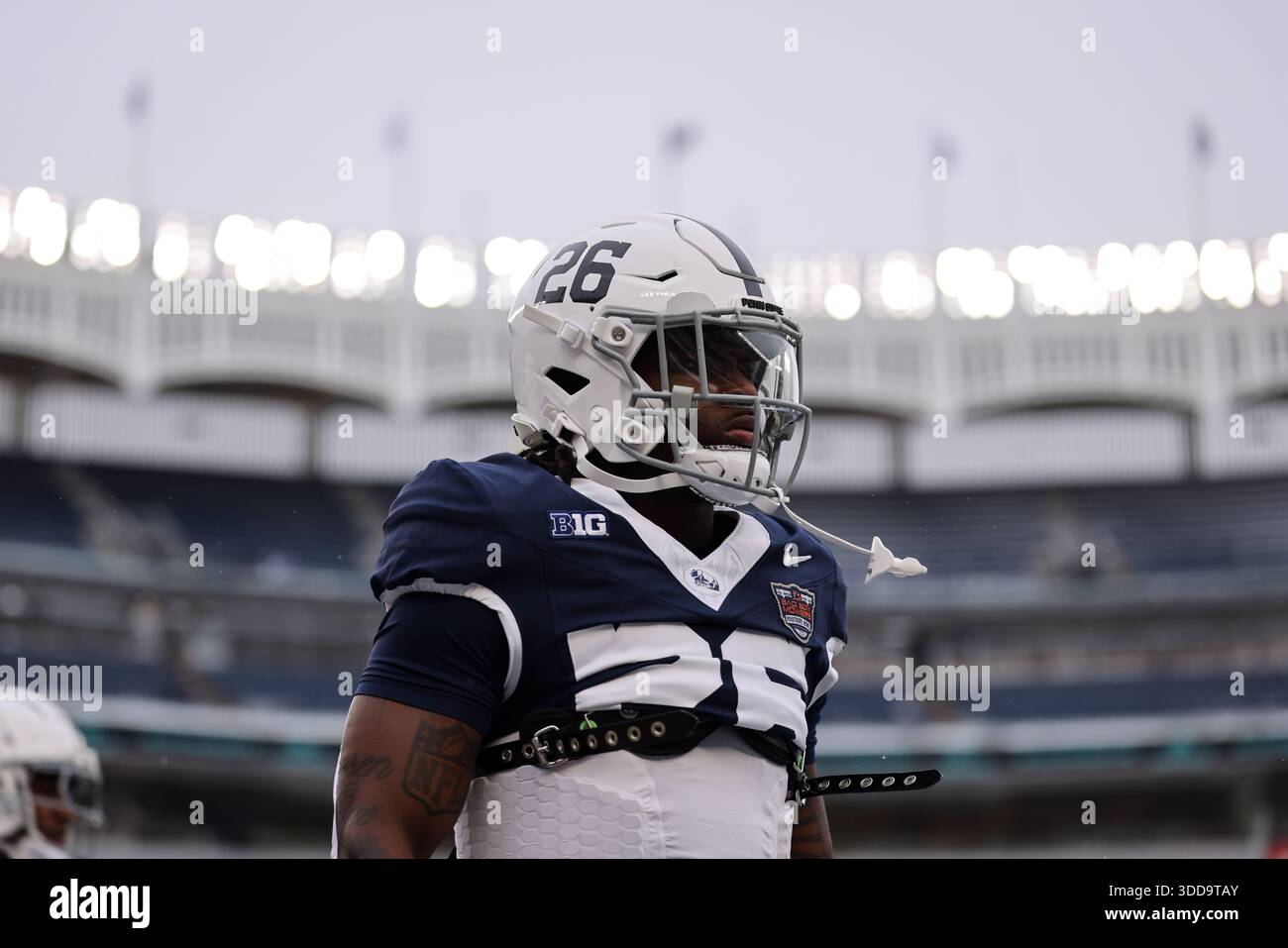 Dec 27, 2025; Bronx, New York, USA; Penn State running back Cam Wallace ...