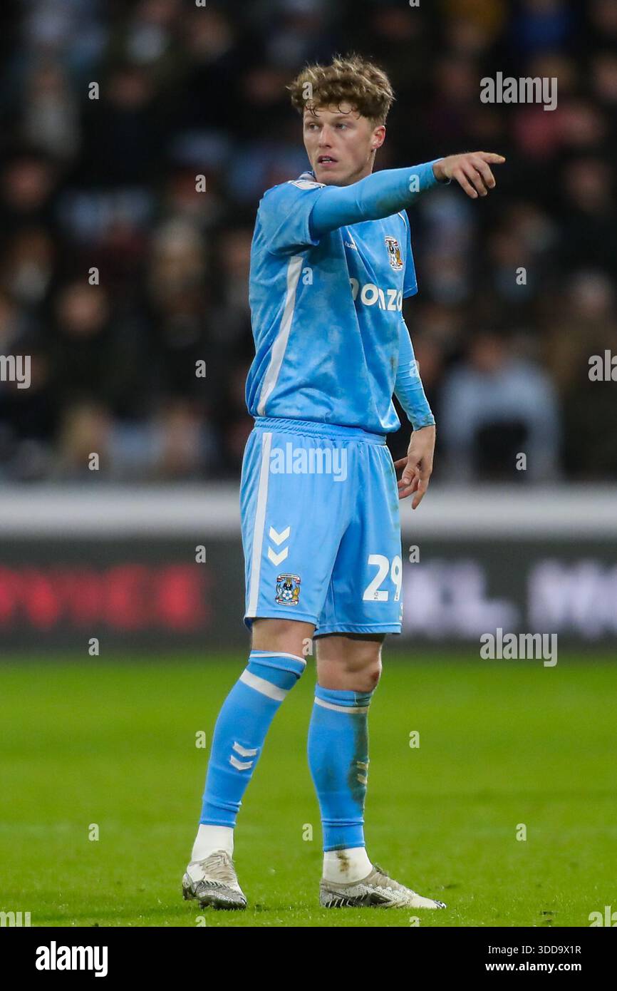 Victor Torp Of Coventry City during the Coventry City v Ipswich Town ...