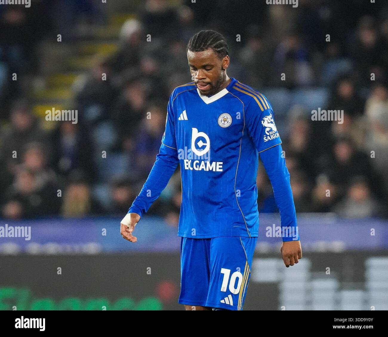 Stephy Mavididi of Leicester City during the Sky Bet Championship match ...