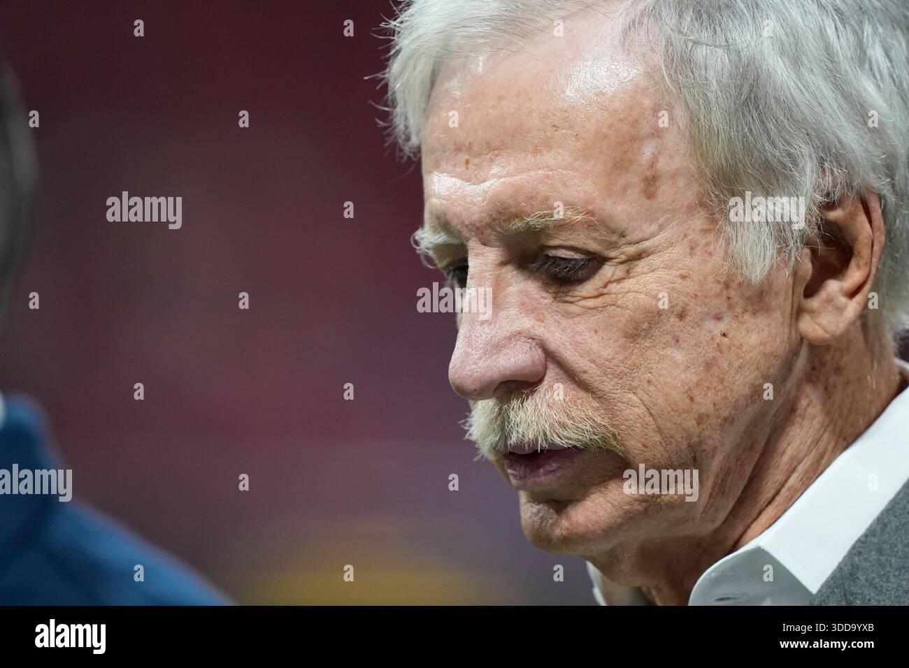 Los Angeles Rams owner Enos Stanley Kroenke walks on the field before ...