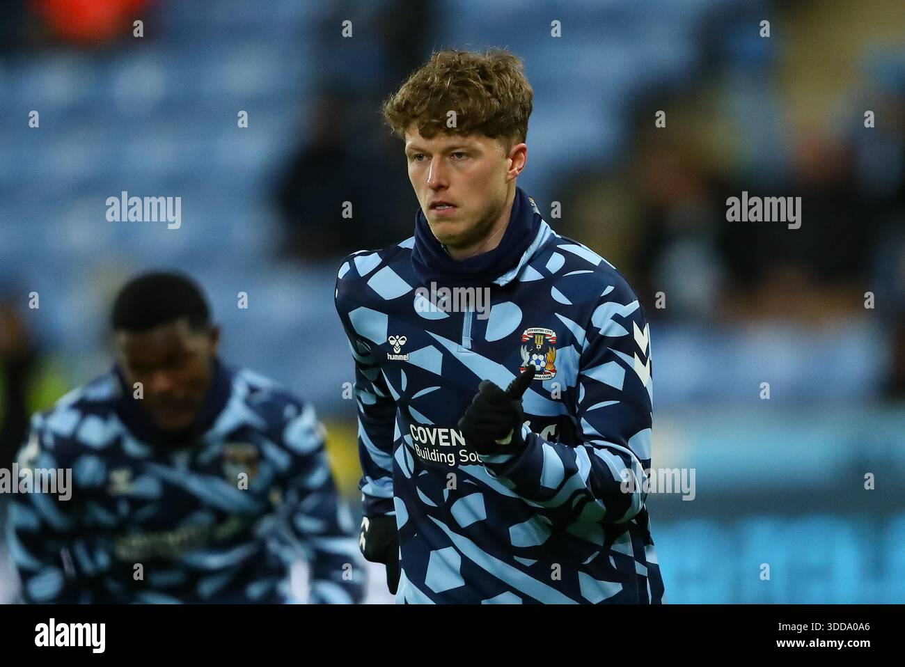 Coventry, UK, 29th December 2025.Victor Torp of Coventry warming up ...