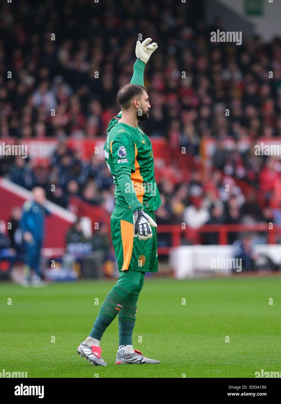 Gianluigi Donnarumma of Manchester City seen during the Premier league ...