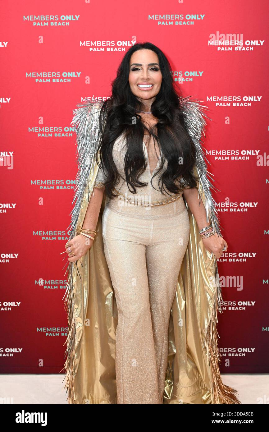 Taja Abitol arrives on the red carpet for the Netflix's 'Members Only ...