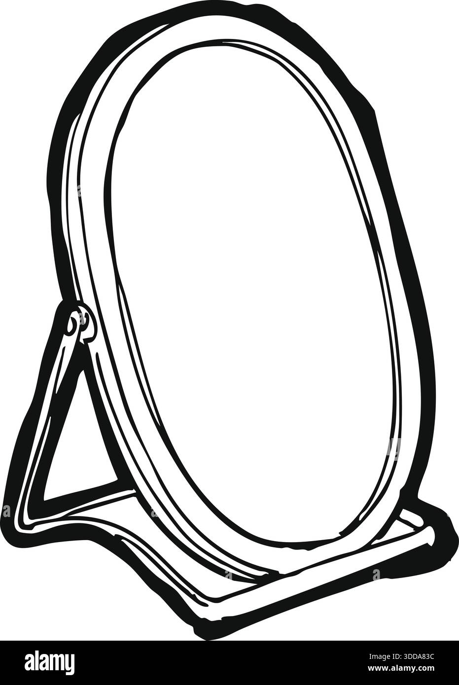 Reflection on mirror in Stock Vector Images - Alamy