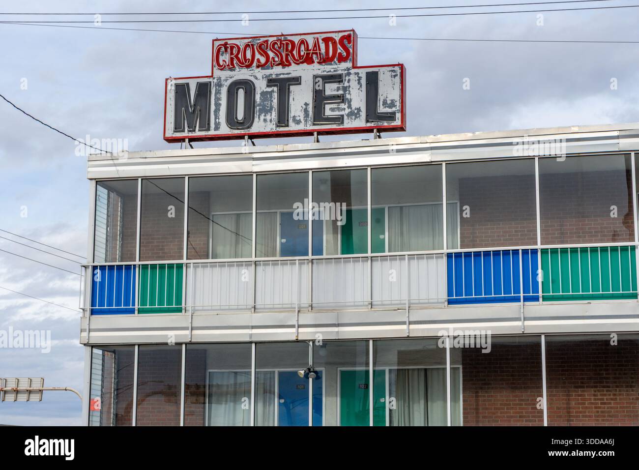 Albuquerque motel film location hi-res stock photography and images - Alamy