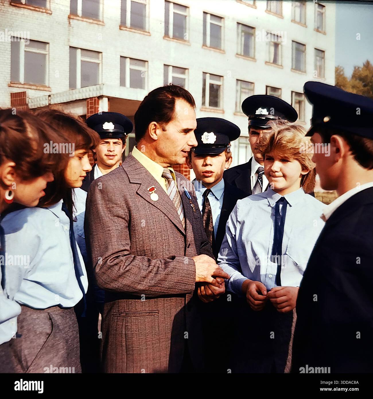 Slaviansk, Donetsk region, Ukrainian SSR, Soviet Union, 1980s. An ...