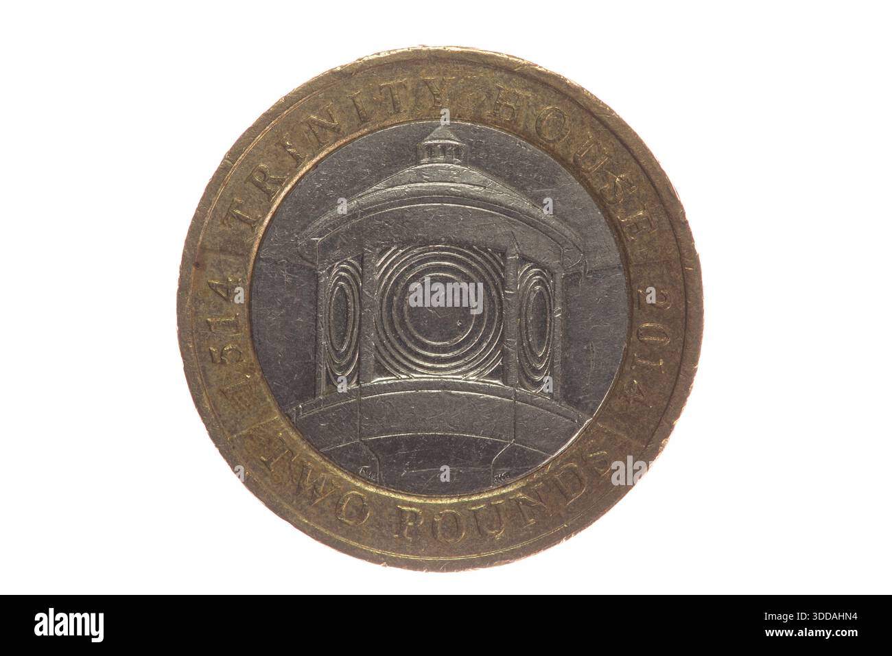 Bimetallic two pound coin hi-res stock photography and images - Alamy