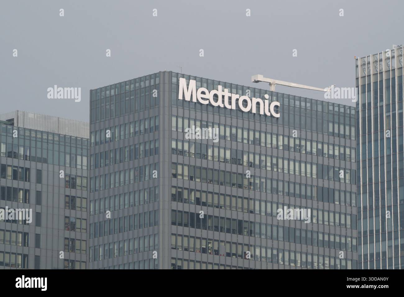 SHANGHAI, CHINA - DECEMBER 30, 2025 - Medtronic building in Shanghai ...