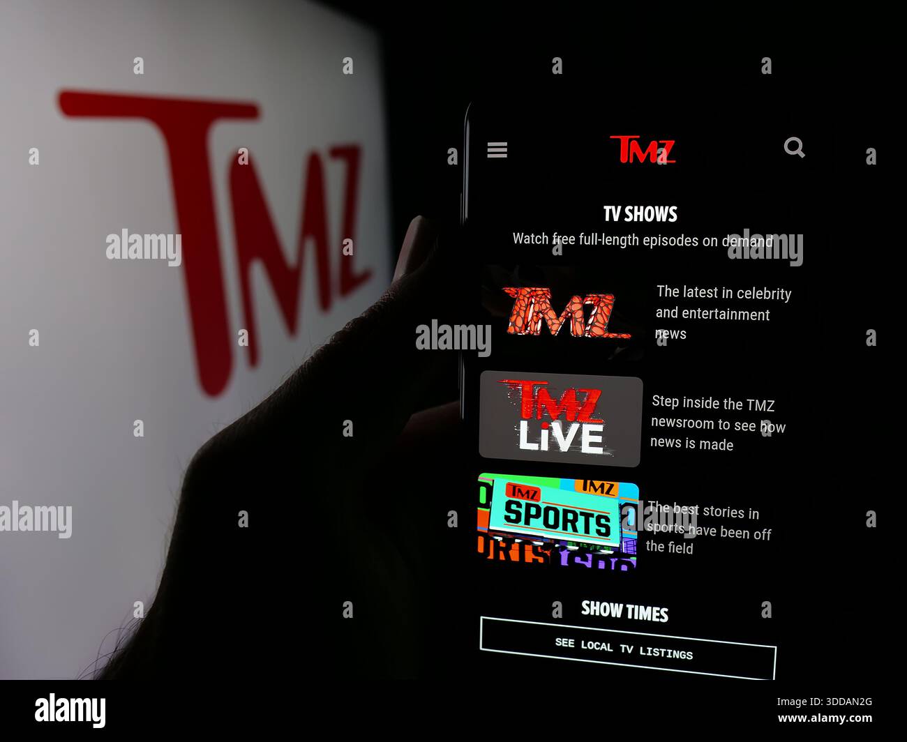 Tmz business logo hi-res stock photography and images - Alamy