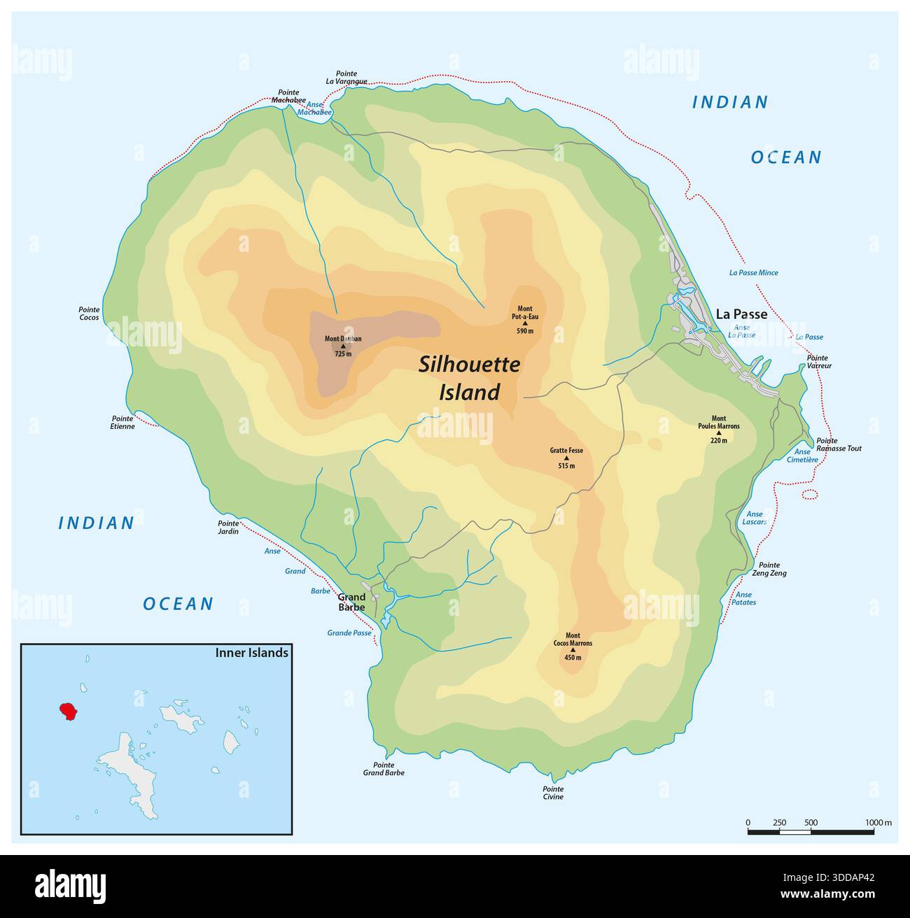 Island inner Cut Out Stock Images & Pictures - Alamy