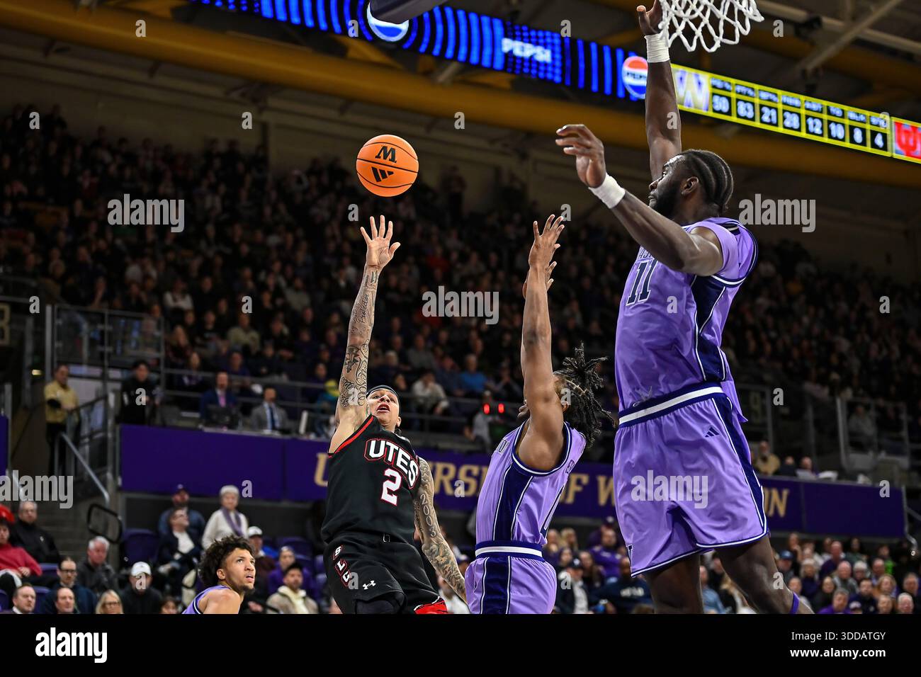 December 29, 2025: Utah Utes Guard Terrence Brown (2) shooting during ...