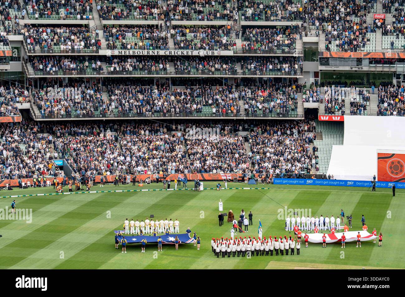 The opening ceremony for the 2025 Ashes Test Match in Melbourne at the ...